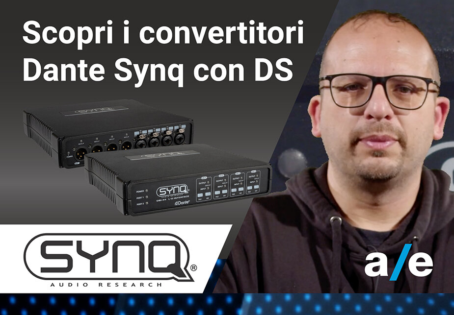 Scopri i convertitori Dante Synq con DS